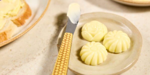 Individual butter portions of all shapes and sizes